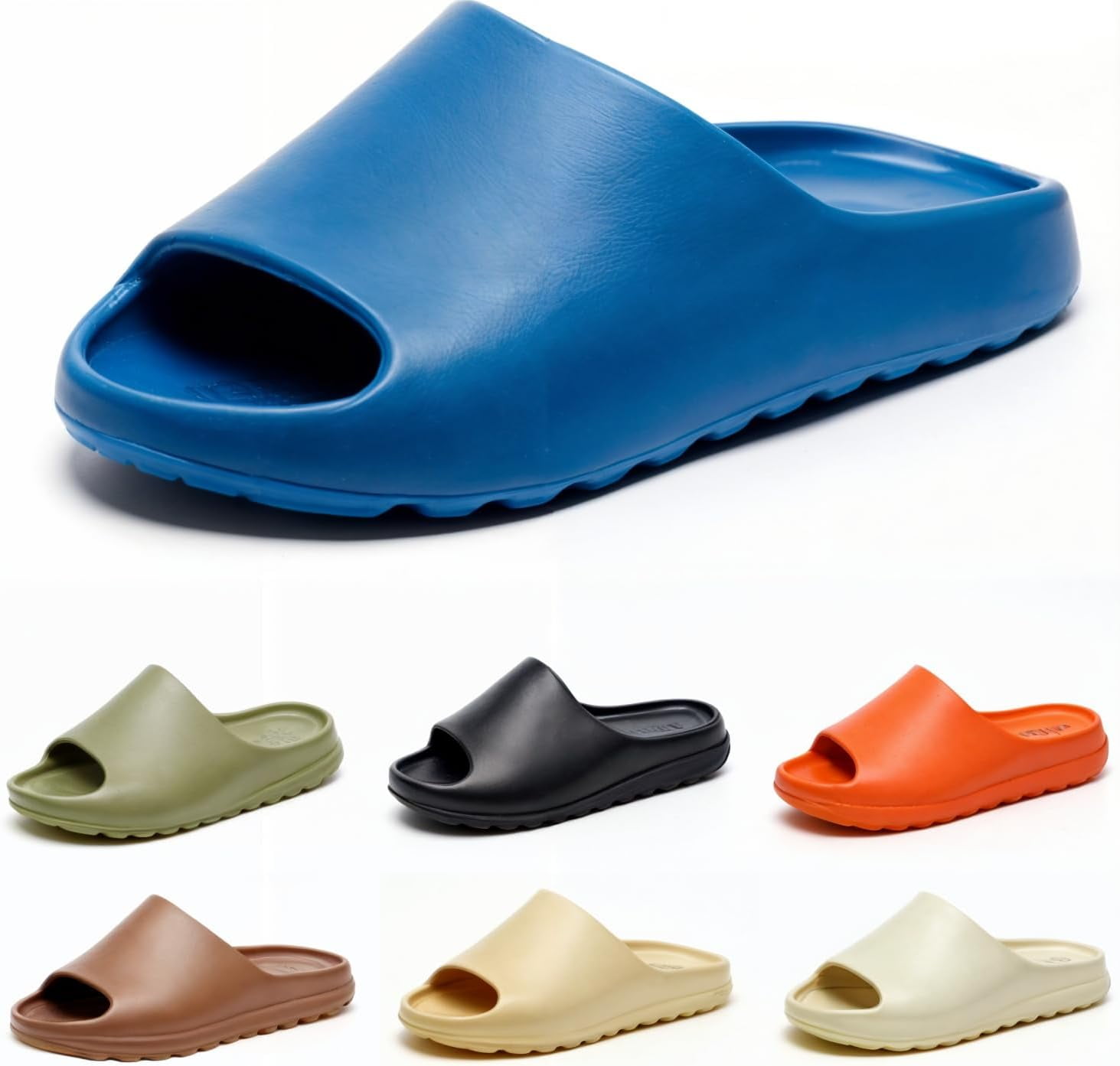 Pillow Slippers for Women and Men Cloud Platform Slides Anti Slip Cloud ...