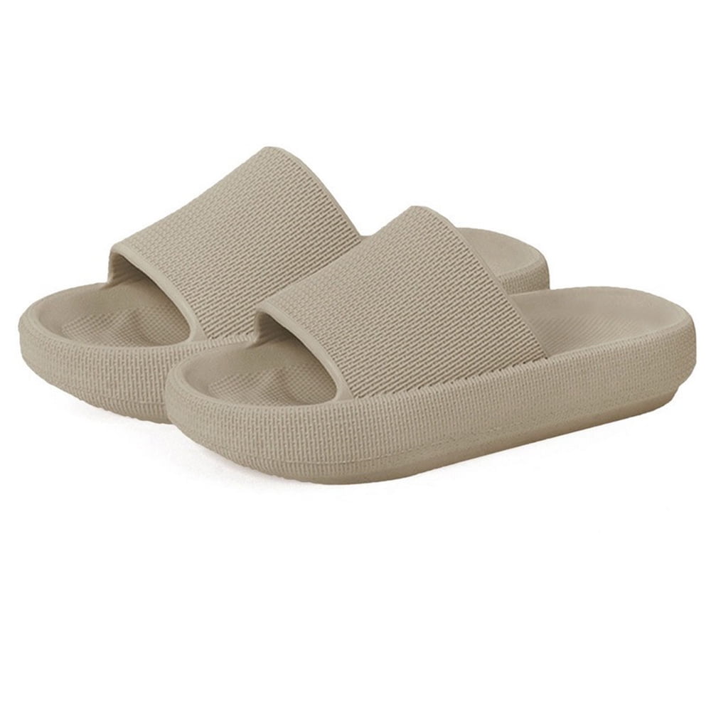 Pillow Slippers for Women and Men | House Slides Shower Sandals | women ...