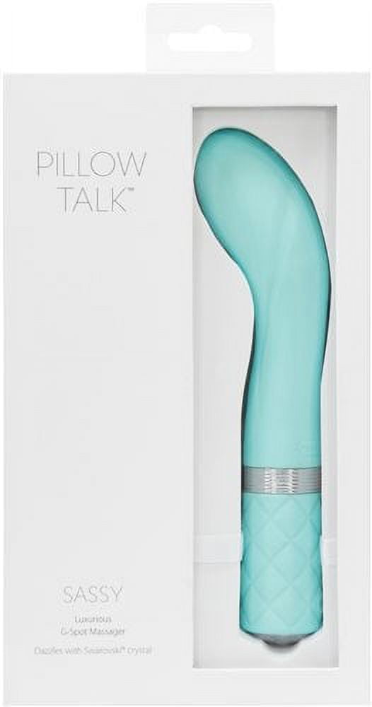 Pillow Talk Sassy Massager G-Spot Vibrator, Teal - Walmart.com