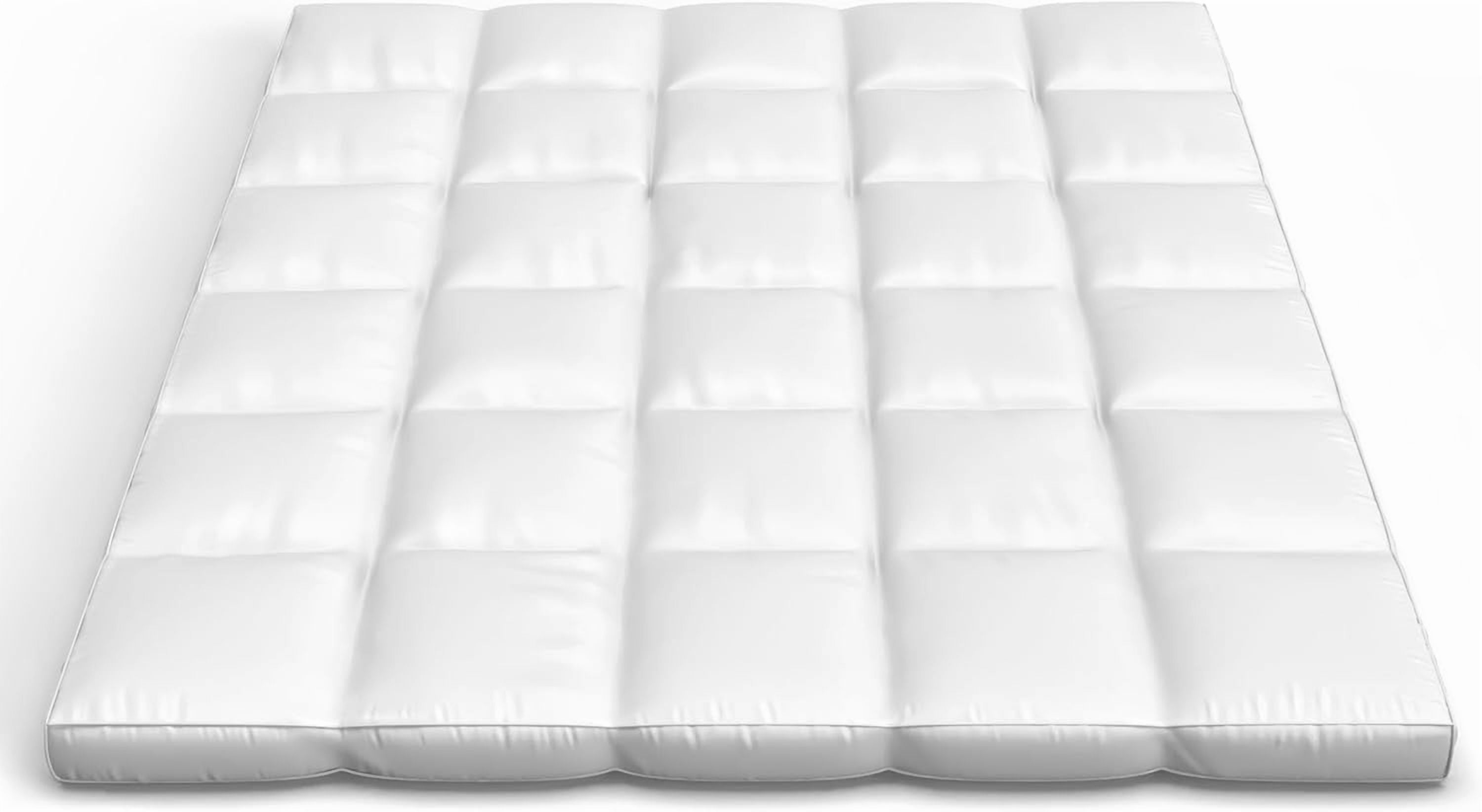 Pillow Top King Mattress Topper - Plush and Supportive Baffle Box Down ...