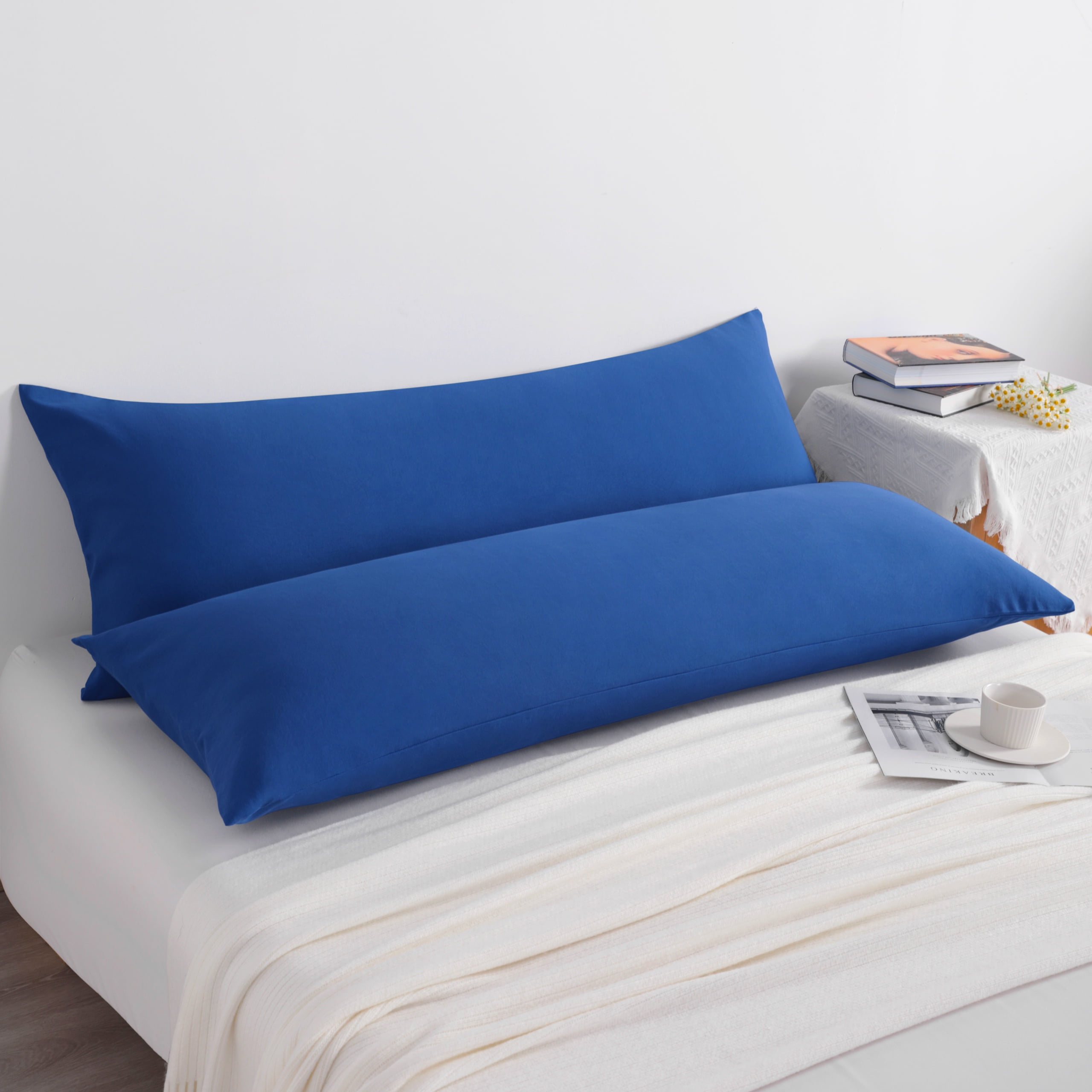 [Pillowcase]-2 Pack Ultra Soft Microfiber Body Pillowcases, Breathable ...