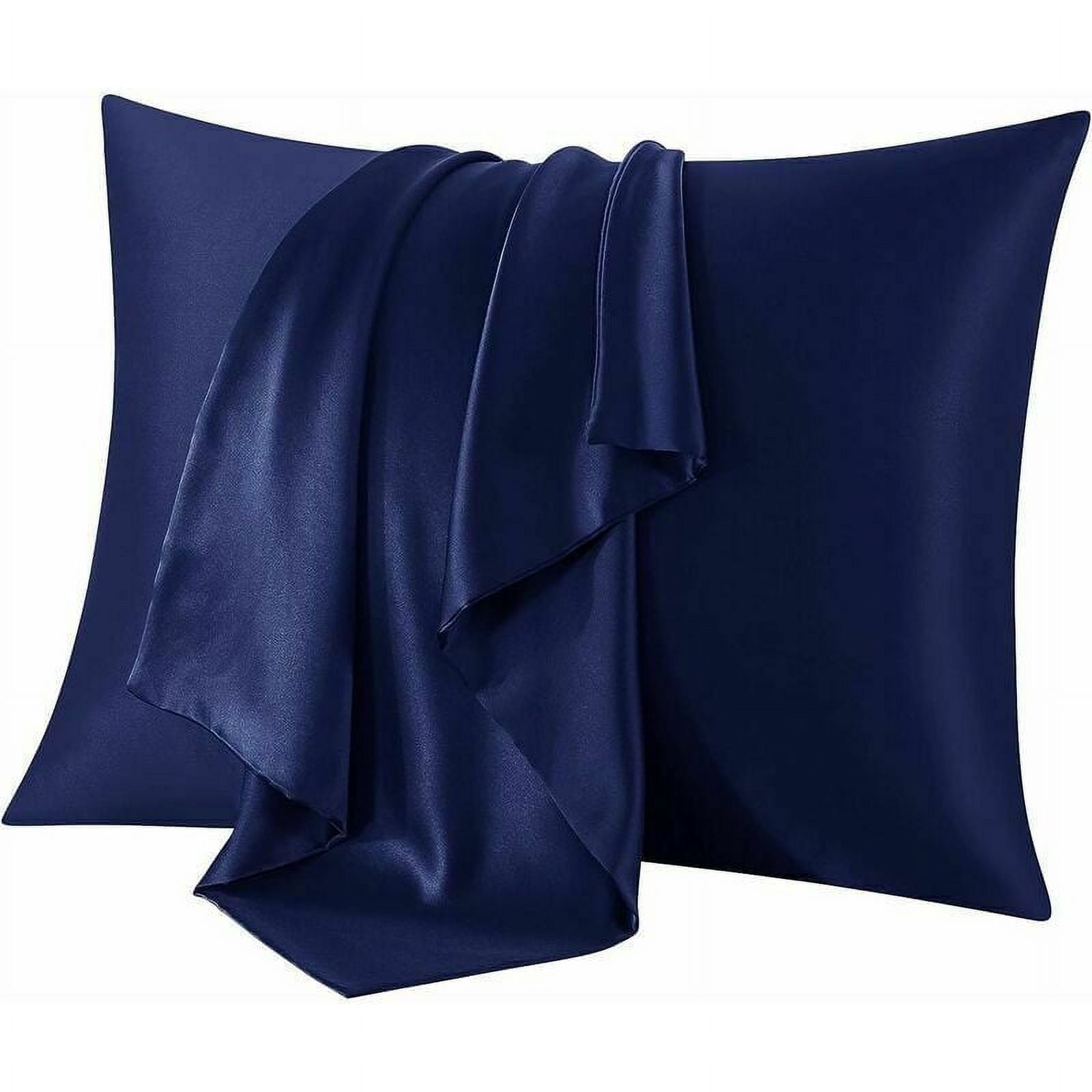 Pillowcase Satin, Cooling Satin Pillowcase for Hair and Skin, Easy Care ...