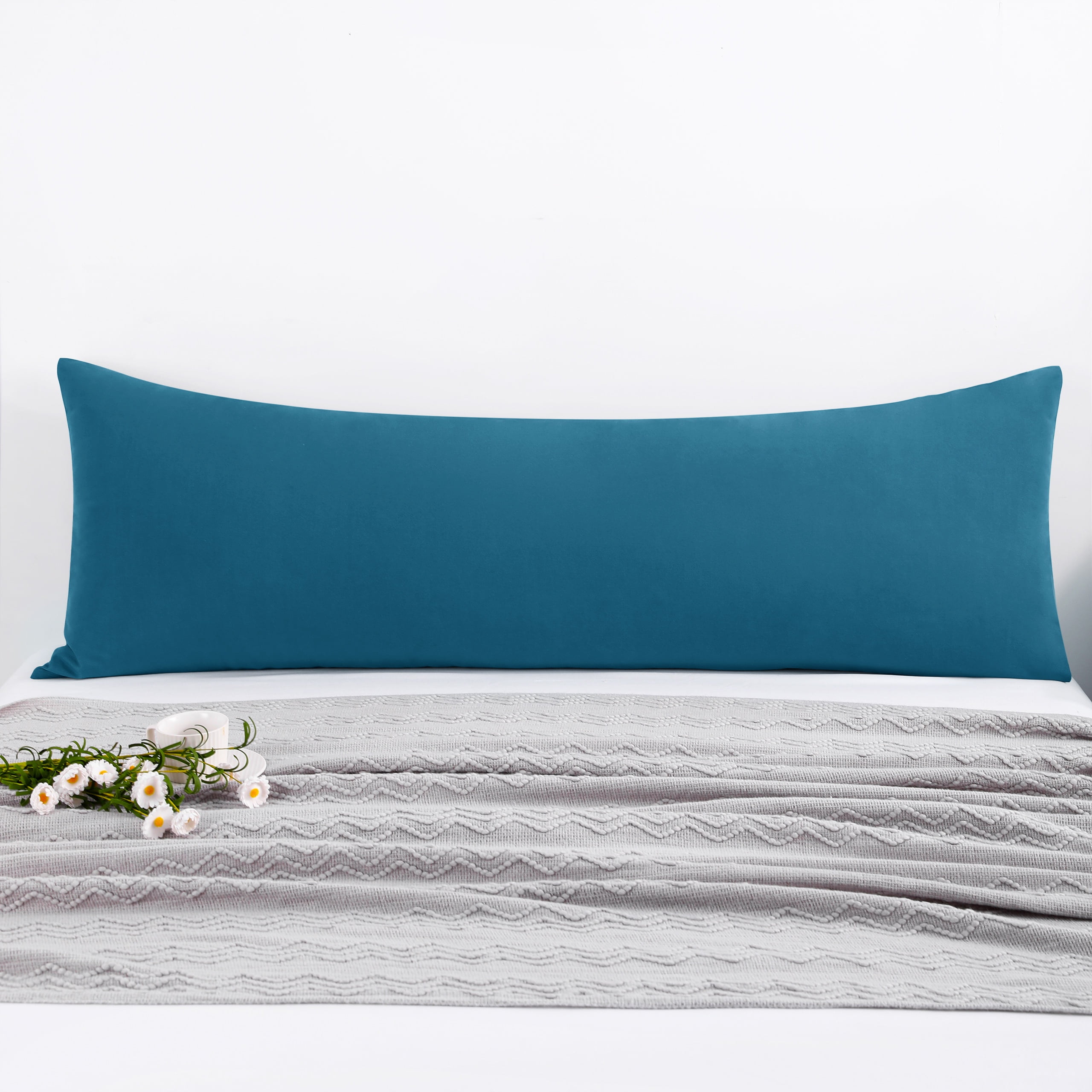 [Pillowcase]-Ultra Soft Microfiber Body Pillowcase, Cozy Machine ...