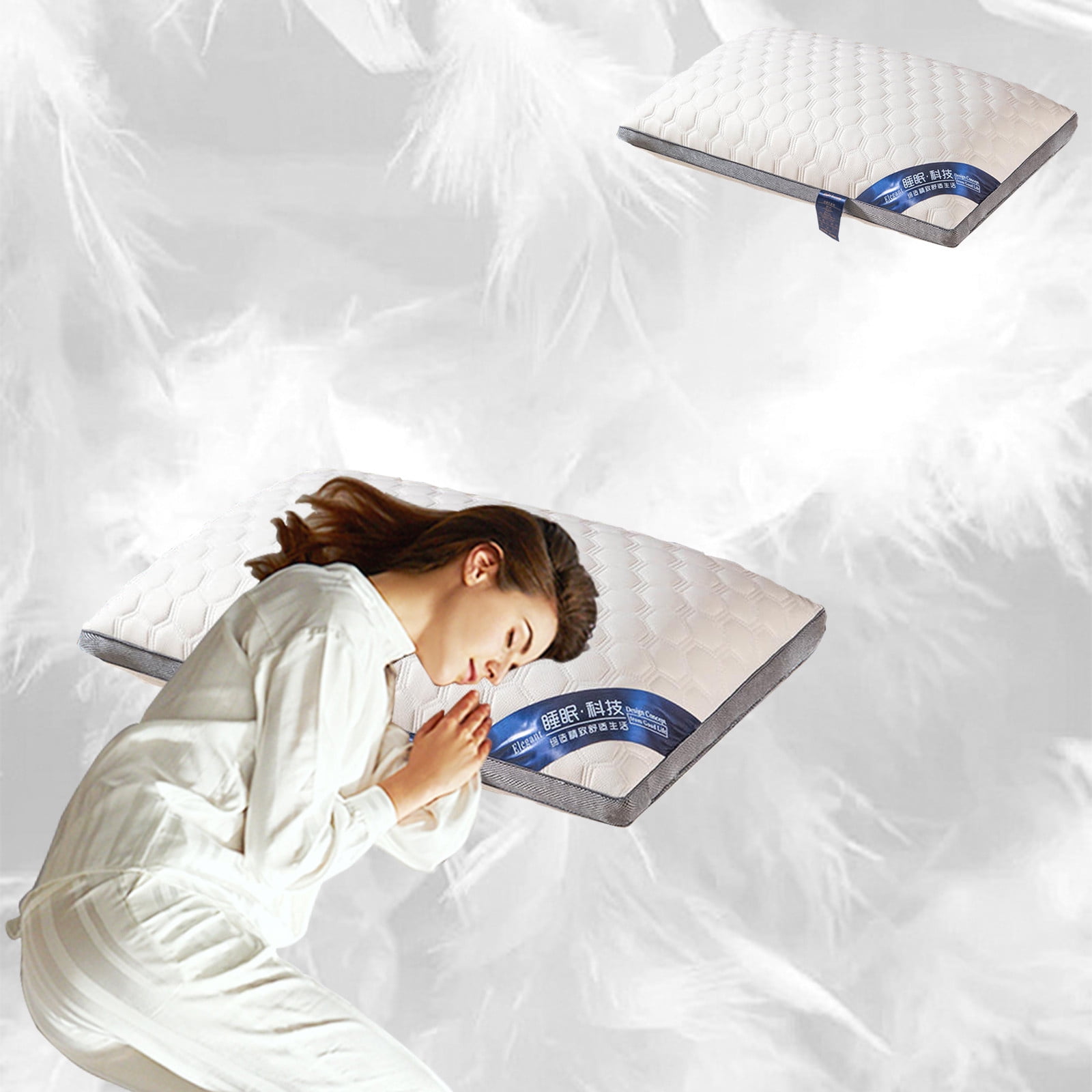 Pillows Memory Sponge Pillow Large Size Adjustable Angle Support Board ...