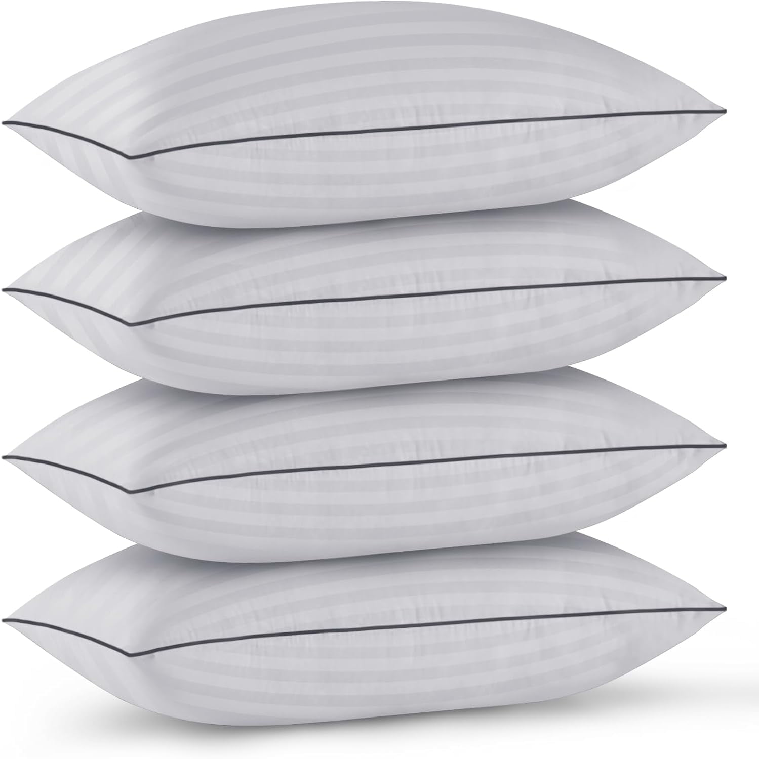 Pillows Standard Size Set of 4 - Bed Pillows for Sleeping 4 Pack ...