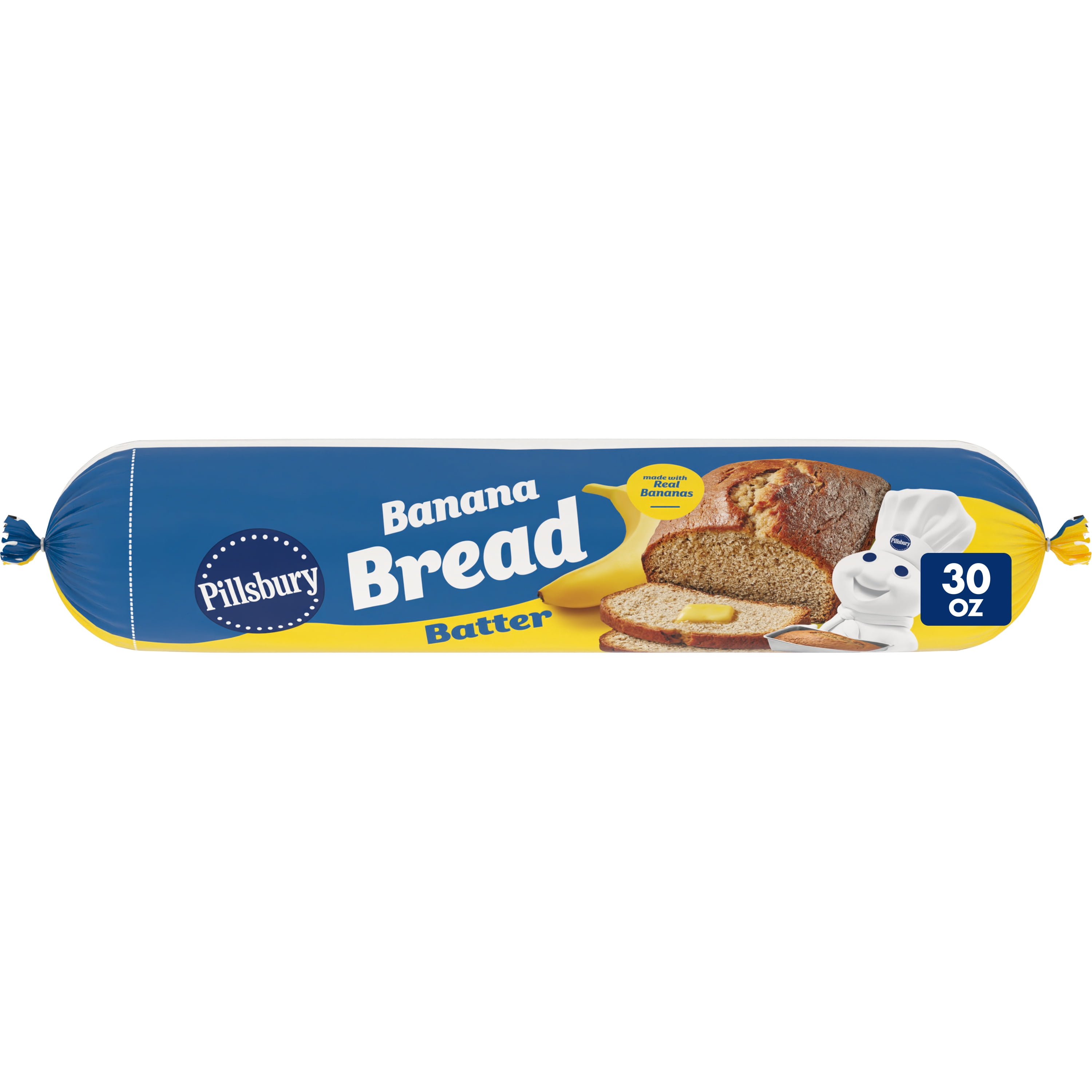 Pillsbury Quick Ready-to-Bake Banana Bread Batter, 30 oz - Walmart.com