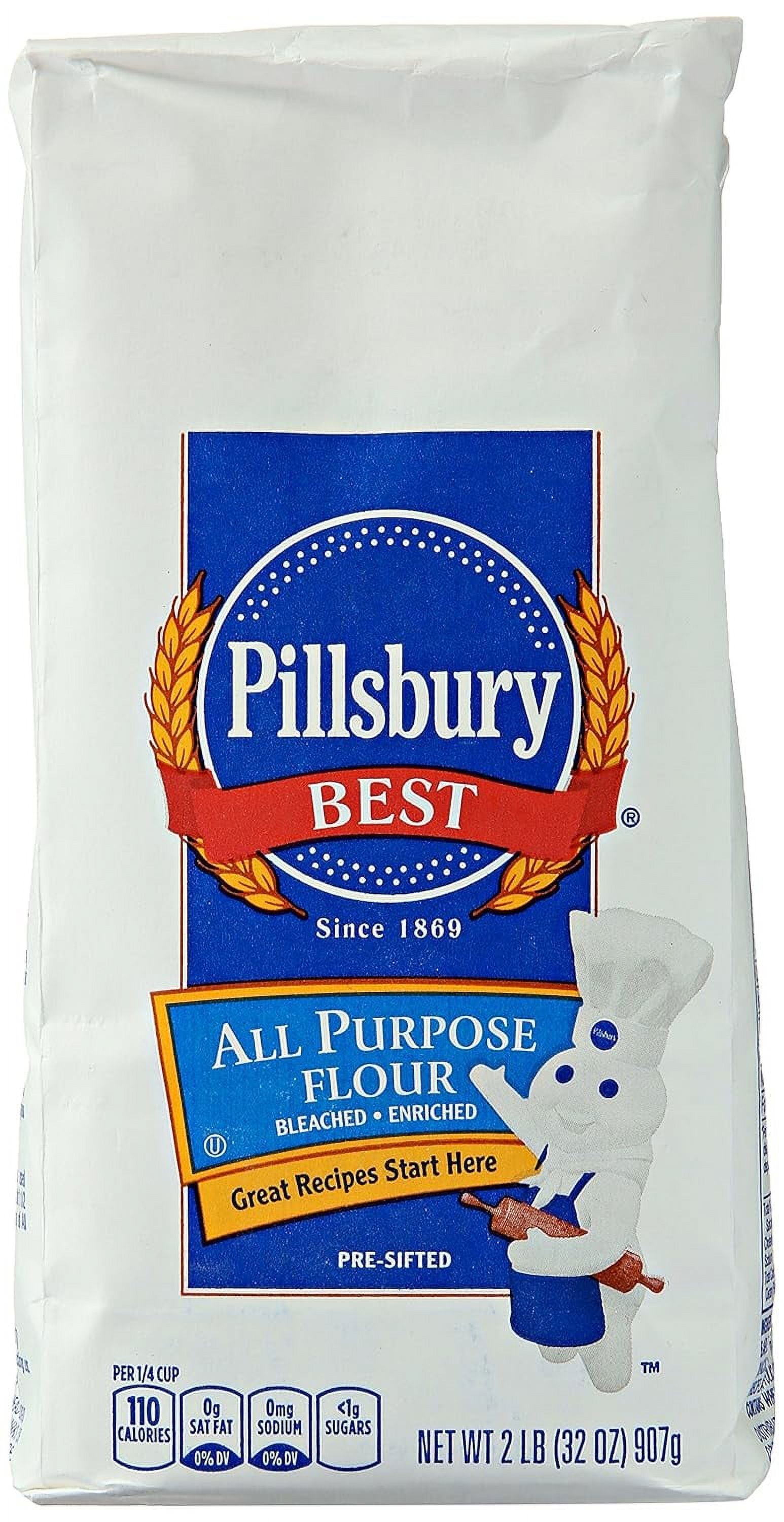 Pillsbury Best Pre-Sifted All Purpose Flour, 32 oz - Walmart.com