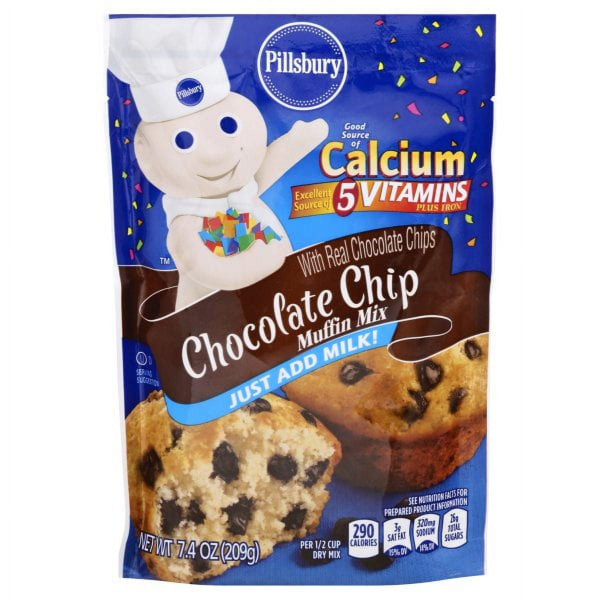 Pillsbury Chocolate Chip Muffin Mix - Walmart.com