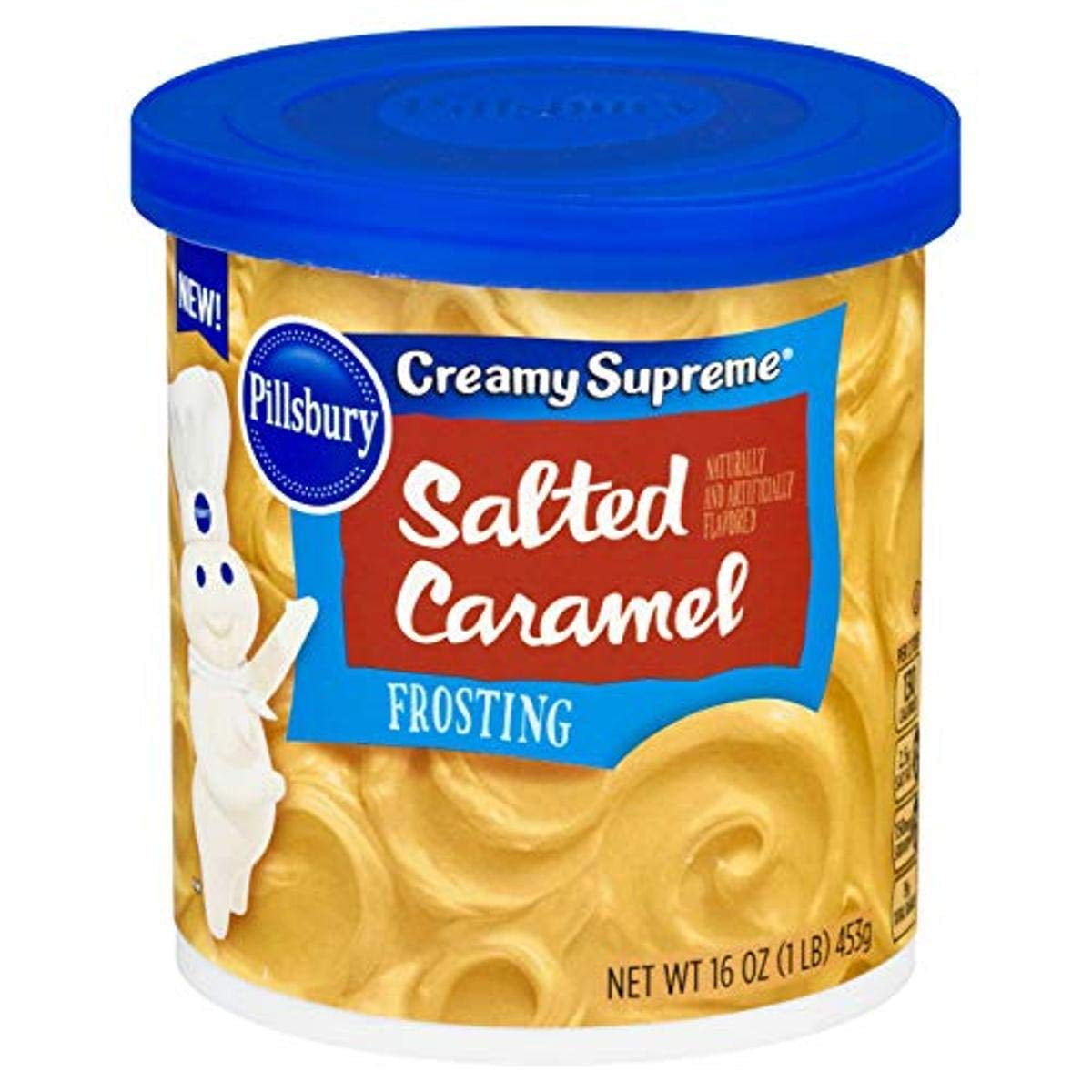 Pillsbury Creamy Supreme Salted Caramel Flavored Frosting, 16-Ounce ...
