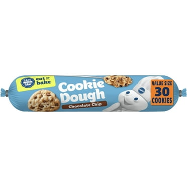 Pillsbury Pre-Cut Sugar Cookies, Ready To Bake, Refrigerated Slice-and ...