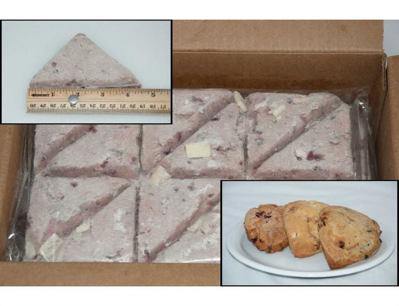 Pillsbury Fruit Scone Variety Pack, 3.75 oz each - 96 per Box - Walmart.com