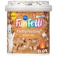 Pillsbury Funfetti S'mores Fluffy Graham Flavored Frosting, 12 oz Tub ...