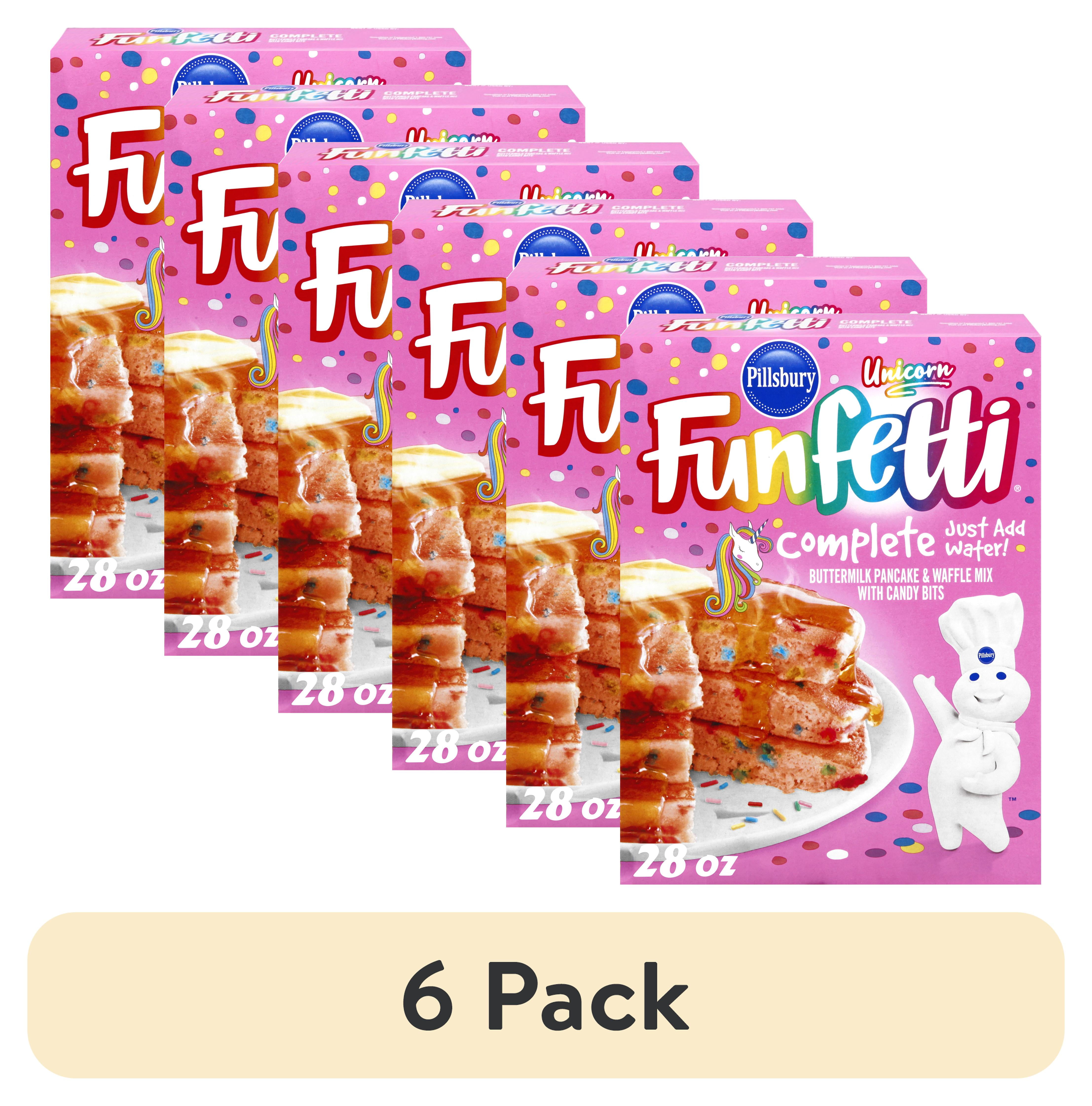 (6 pack) Pillsbury Funfetti Unicorn Complete Buttermilk Pancake and ...