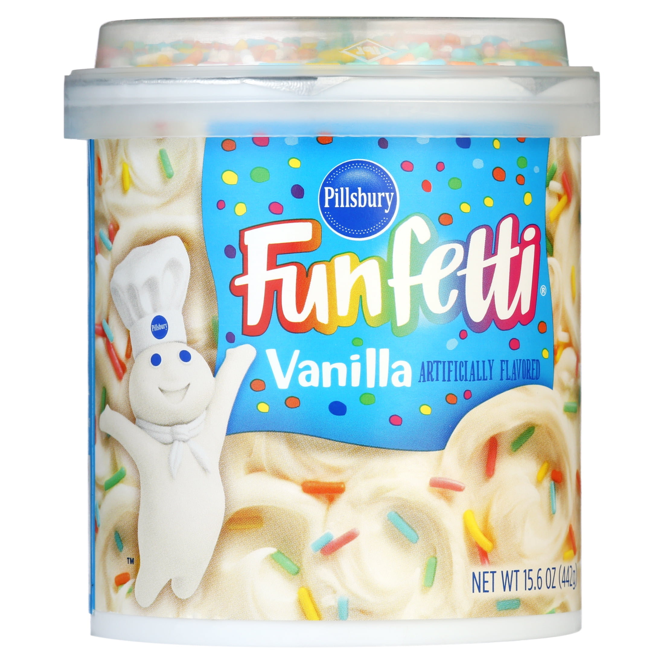 Pillsbury Funfetti Vanilla Frosting - Walmart.com