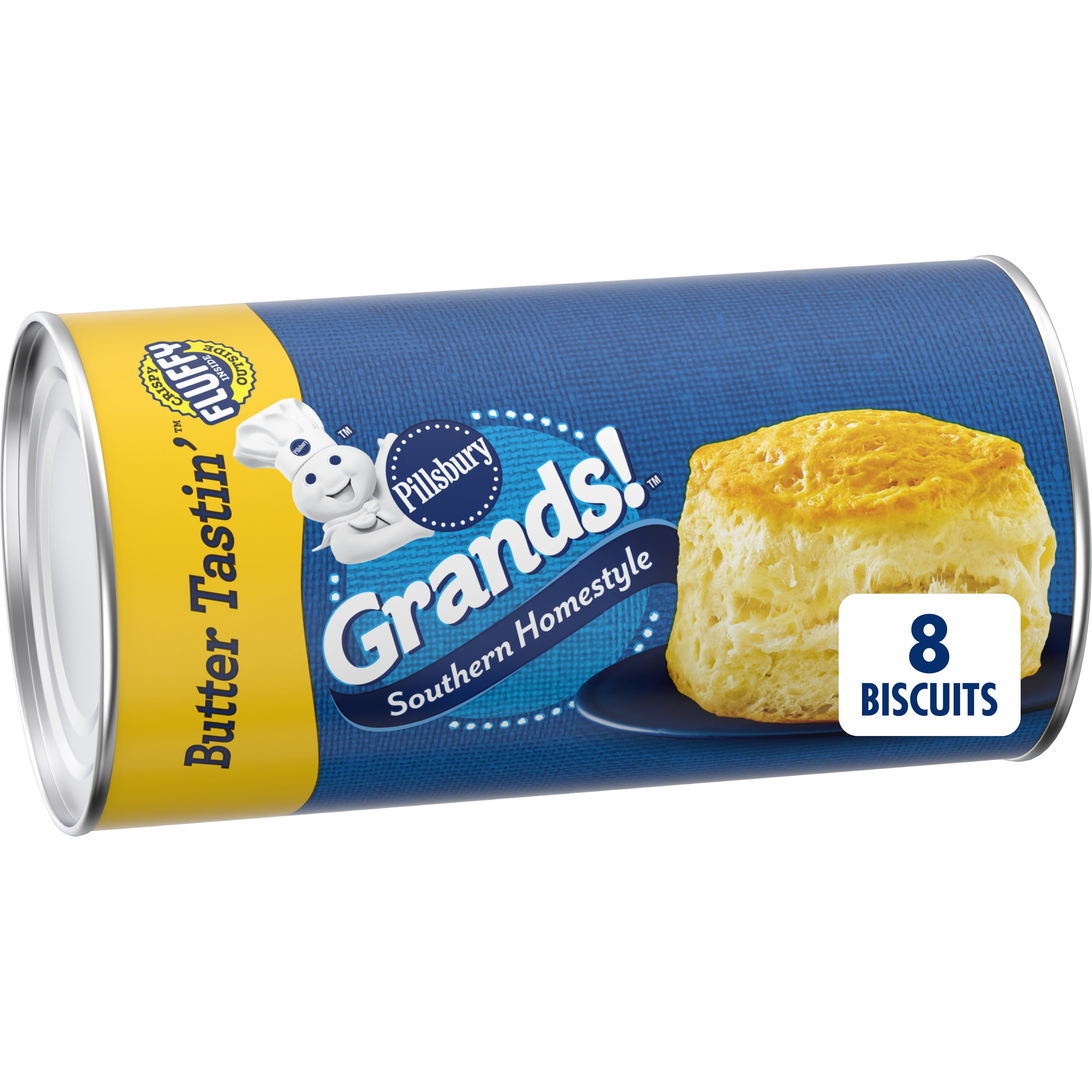 Pillsbury Grands! Refrigerated Original Flaky Southern Homestyle Butter ...