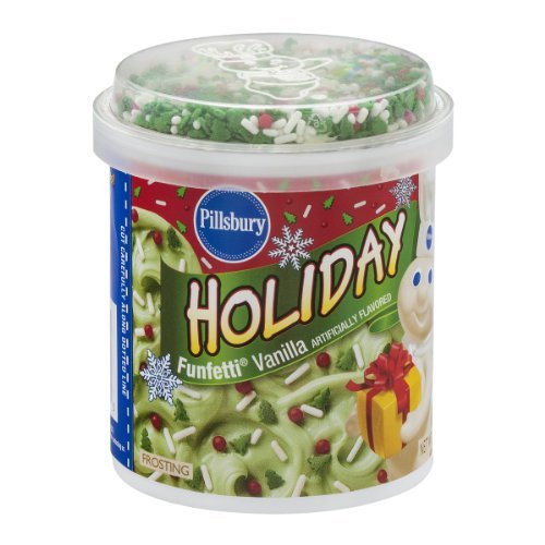 Pillsbury Holiday Funfetti Vanilla Frosting Packaging May Vary ...