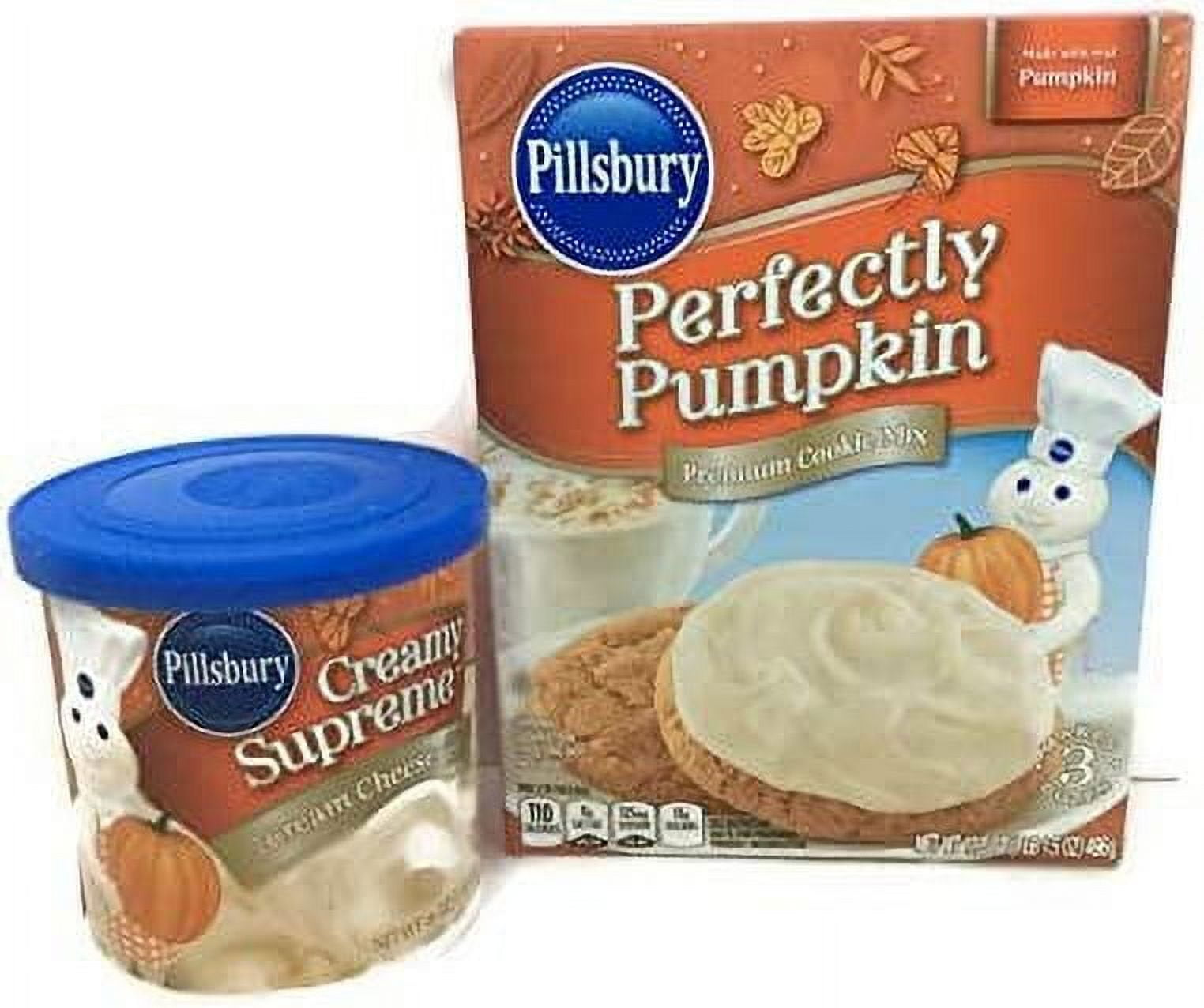 Pillsbury Perfectly Pumpkin Cookie Mix and Pillsbury Cream Cheese ...