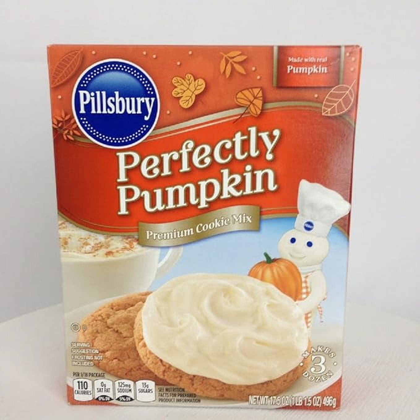 Pillsbury Perfectly Pumpkin Premium Cookie Mix Limited Edition by ...