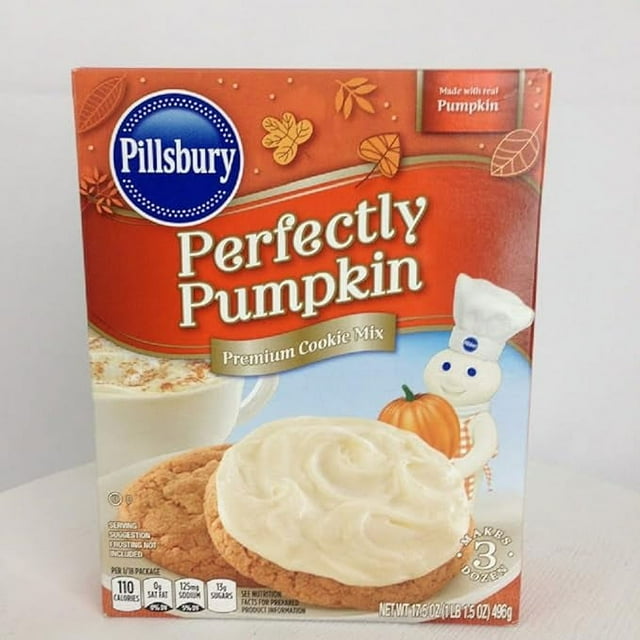 Pillsbury Perfectly Pumpkin Premium Cookie Mix Limited Edition by ...