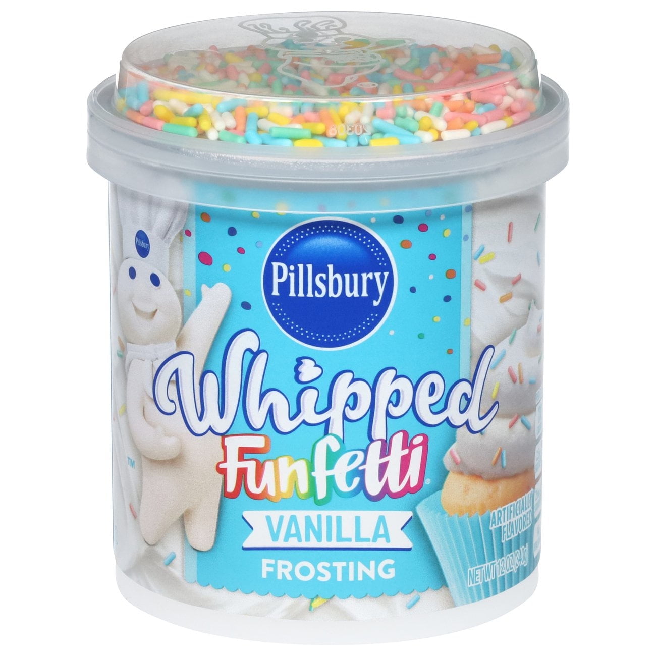 Pillsbury Whipped Funfetti Vanilla Frosting - 12.00 oz - Walmart.com