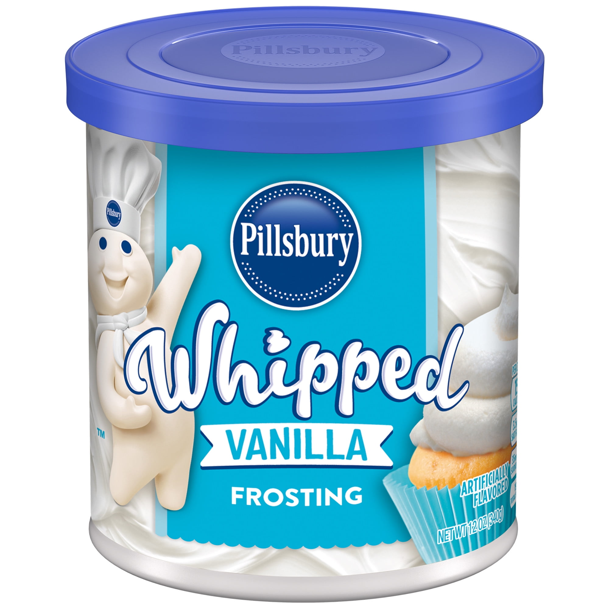Pillsbury Whipped Vanilla Frosting, 12 Oz Tub - Walmart.com