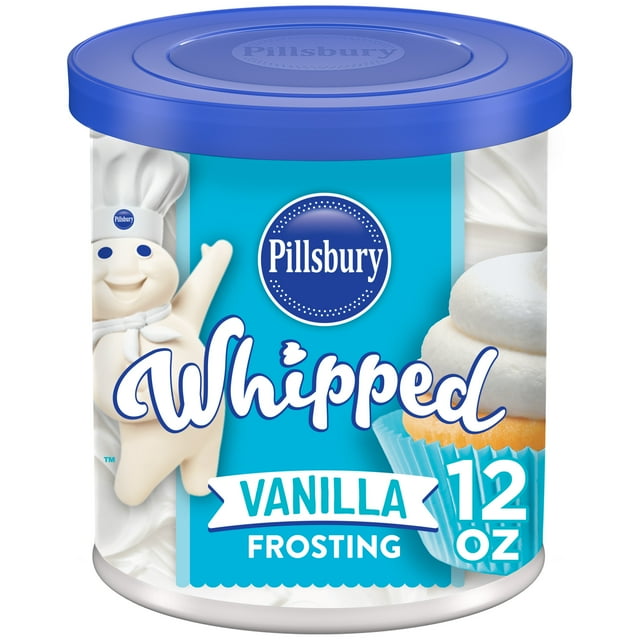 Pillsbury Whipped Vanilla Frosting, 12 oz Tub - Walmart.com