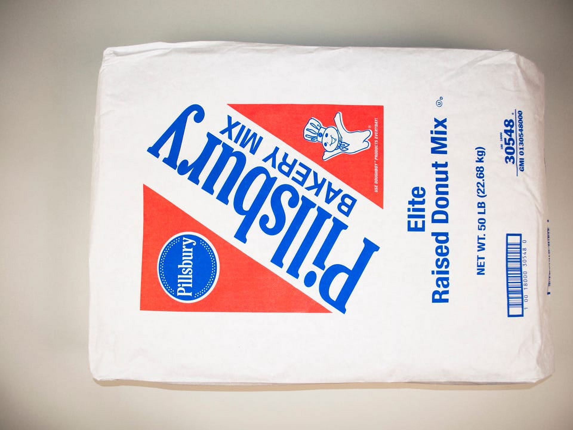 Pillsbury Elite Raised Donut Mix, High Volume Dough Batter, 50 Pound ...