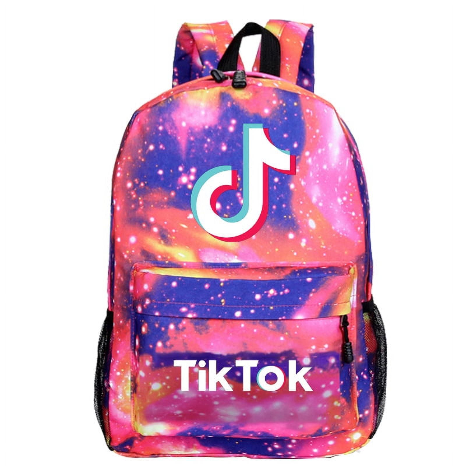 PillyBalla tik tok backpack large-capacity student schoolbag fashion ...