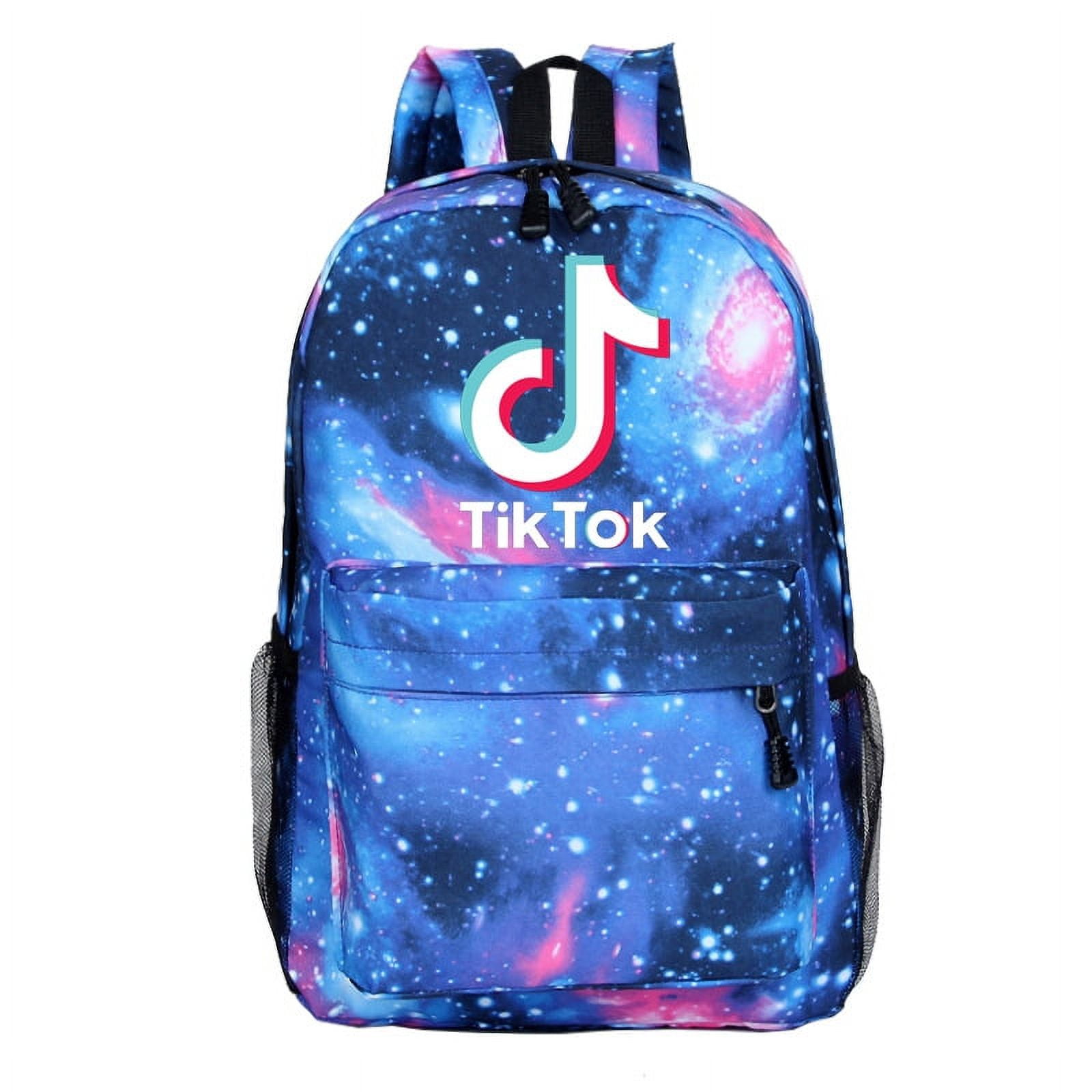 PillyBalla tik tok backpack large-capacity student schoolbag fashion ...