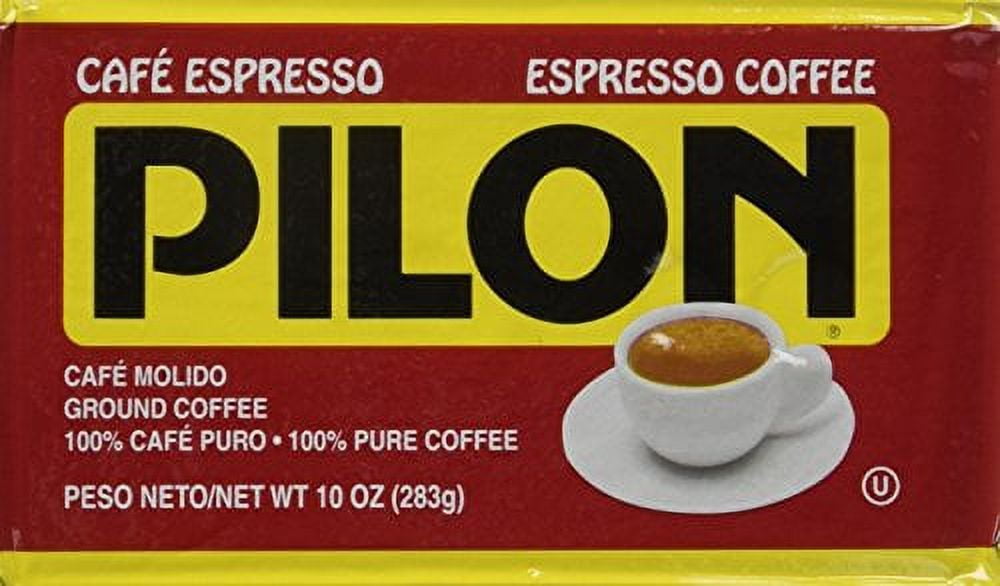 Pilon Espresso 100% Coffee, 10-Ounce Bricks (Pack of 4) - Walmart.com