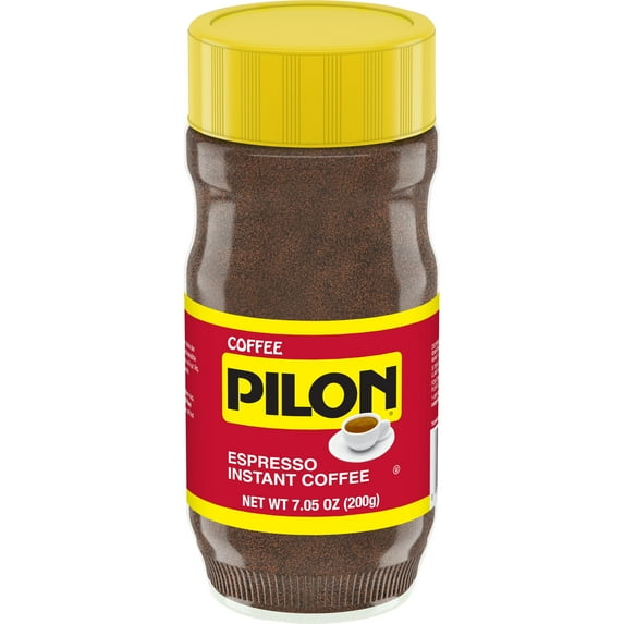Pilon Instant Espresso Coffee 7.5 oz Jar - Walmart.com
