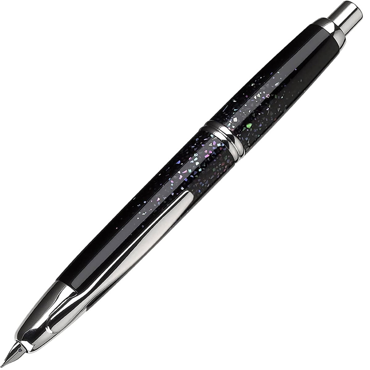 Pilot 60248 Vanishing Point Raden Galaxy Fountain Pen, Medium Nib ...