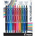Pilot Acroball Ballpoint Pens, Medium Point, 1.0 mm, Assorted Ink ...