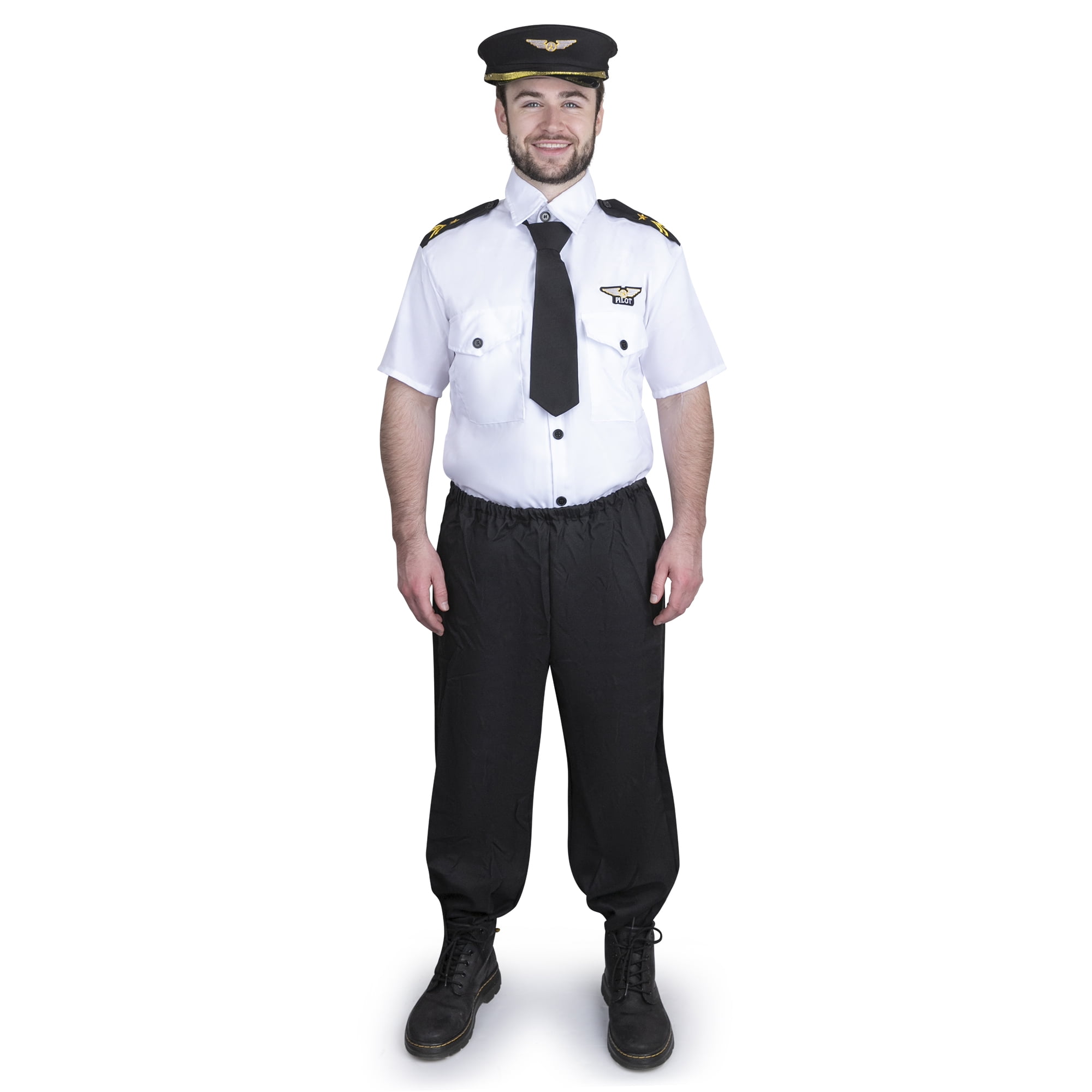 Dress Up America Pilot Adult Halloween Costume - Walmart.com