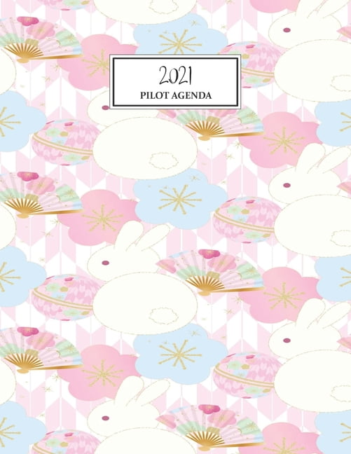 Pilot Agenda 2021 : Monthly Agenda Calendar For Pilots 12 months ...