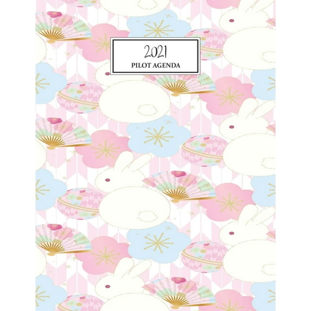 Pilot Agenda 2021 : Monthly Agenda Calendar For Pilots 12 months ...