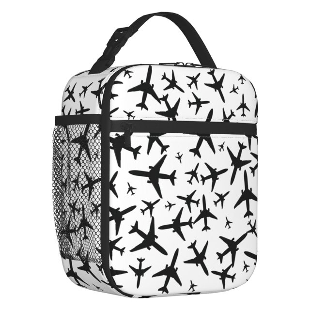 Pilot Aircraft Night Flight Routes Portable Lunch Box Leakproof Air ...