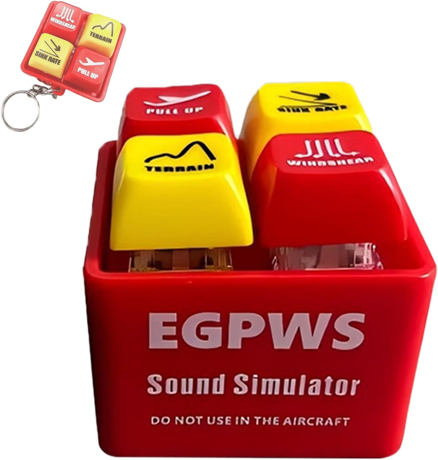 Pilot And Crew Alert Keychain EGPWS Warning Sound Simulator Aviation ...