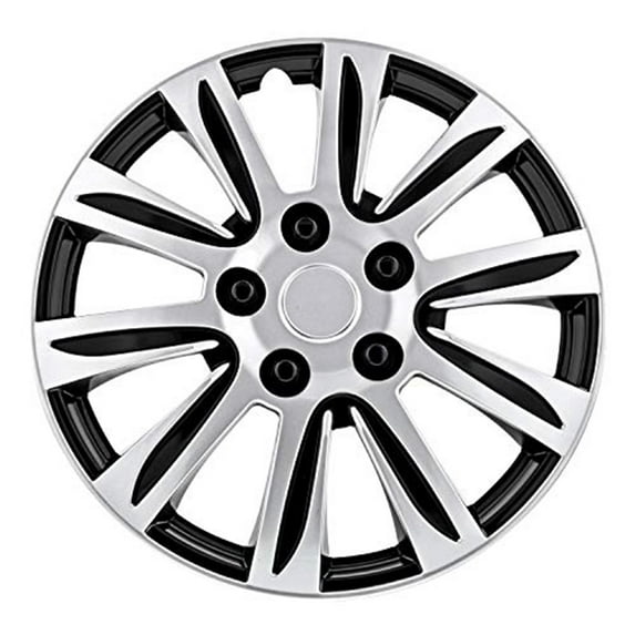Pilot Automotive 14" Premier Wheel Covers Universal Hubcaps Silver ...