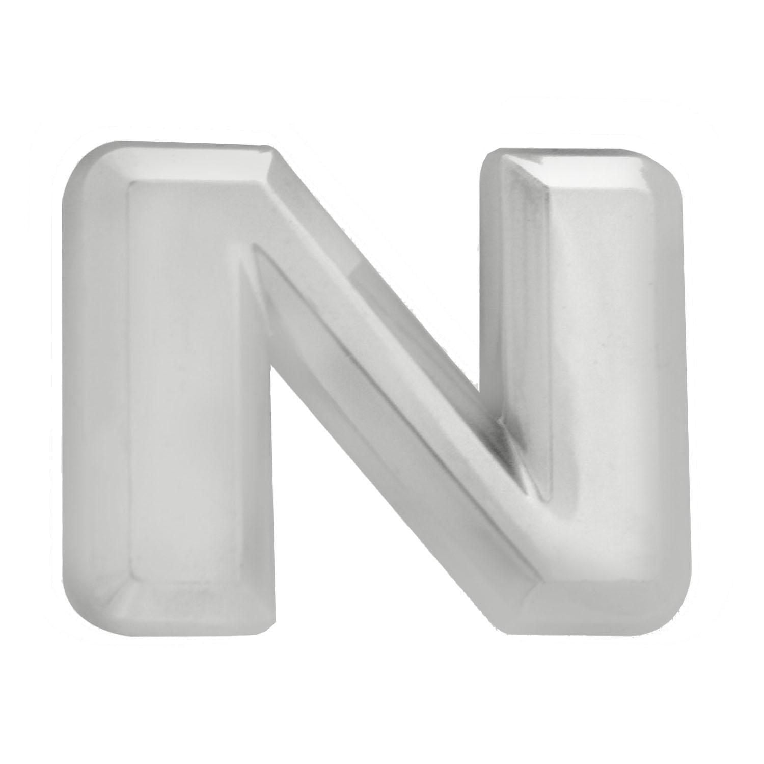 Pilot Automotive Chrome Letter N [IP-555NZ] - Walmart.com