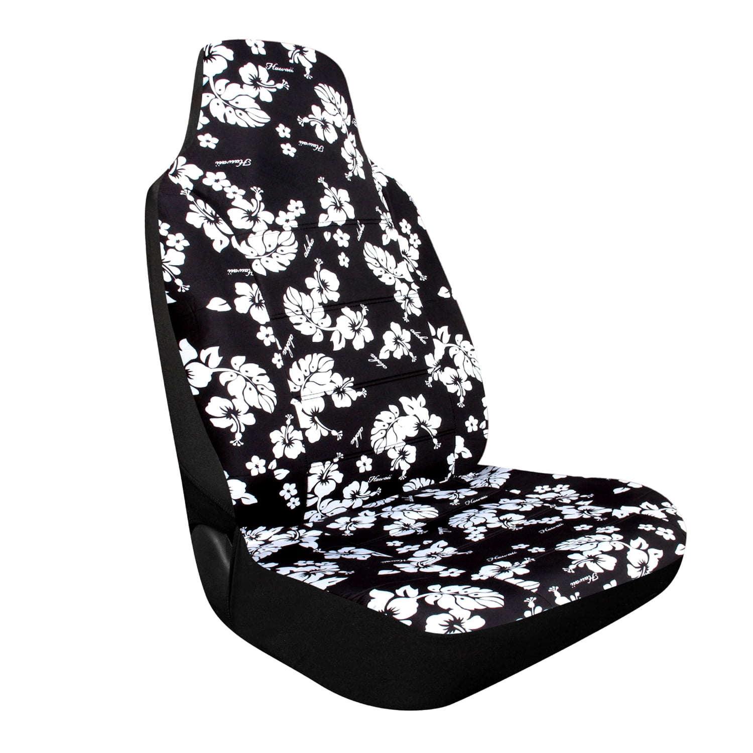 Pilot Automotive SC-419E Hawaiian Black High Back Seat Cover - Walmart.com