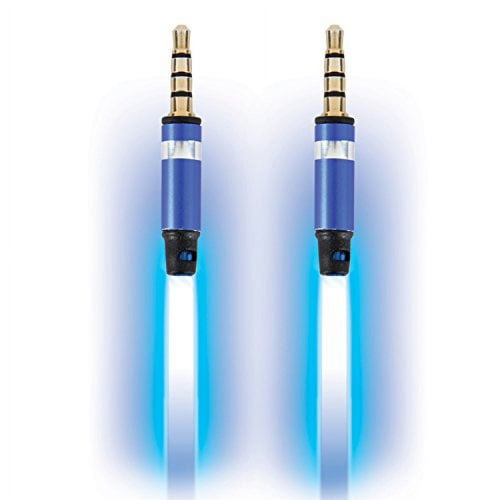 Pilot Automotive V2 Audio Response Auxiliary Cable, Blue - Walmart ...