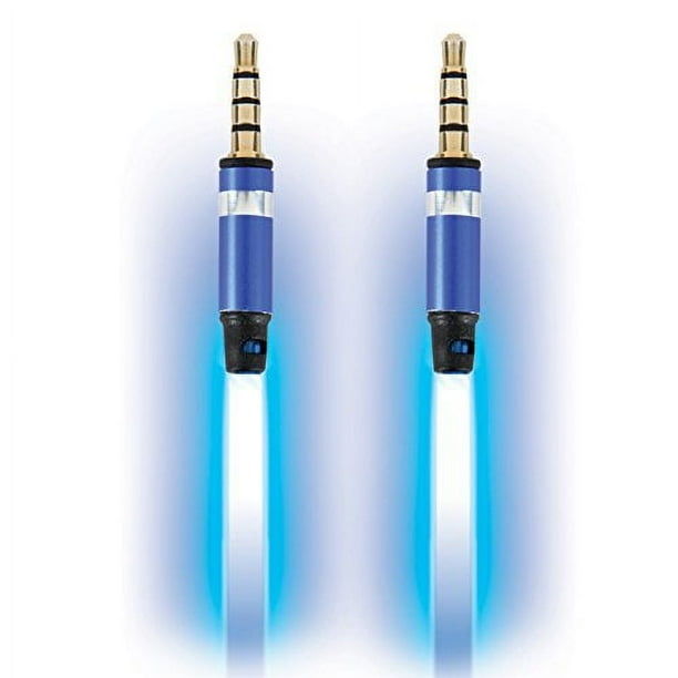 Pilot Automotive V2 Audio Response Auxiliary Cable, Blue - Walmart ...