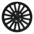 Pilot Automotive WH521-14C-B All Black 14" Indy Wheel Cover, (Set of 4) - Walmart.com