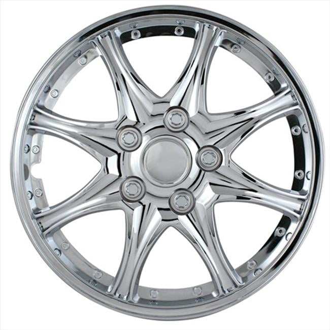 Pilot Automotive WH530-14C-BX 8 Star Chrome 14" Wheel Cover, Set of 4 - Walmart.com