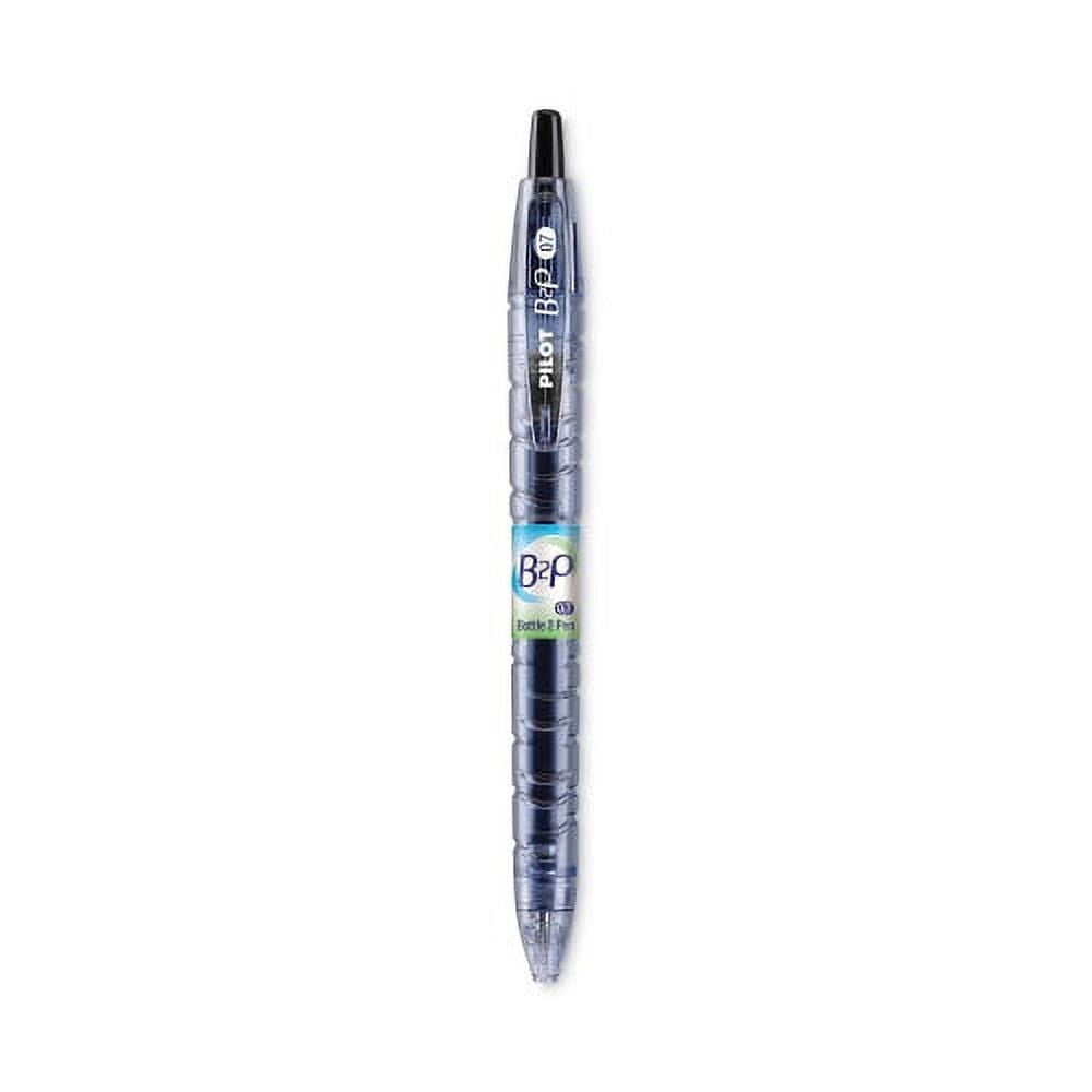 Pilot B2P Bottle-2-Pen Recycled Gel Pen, Retractable, Fine 0.7 mm ...