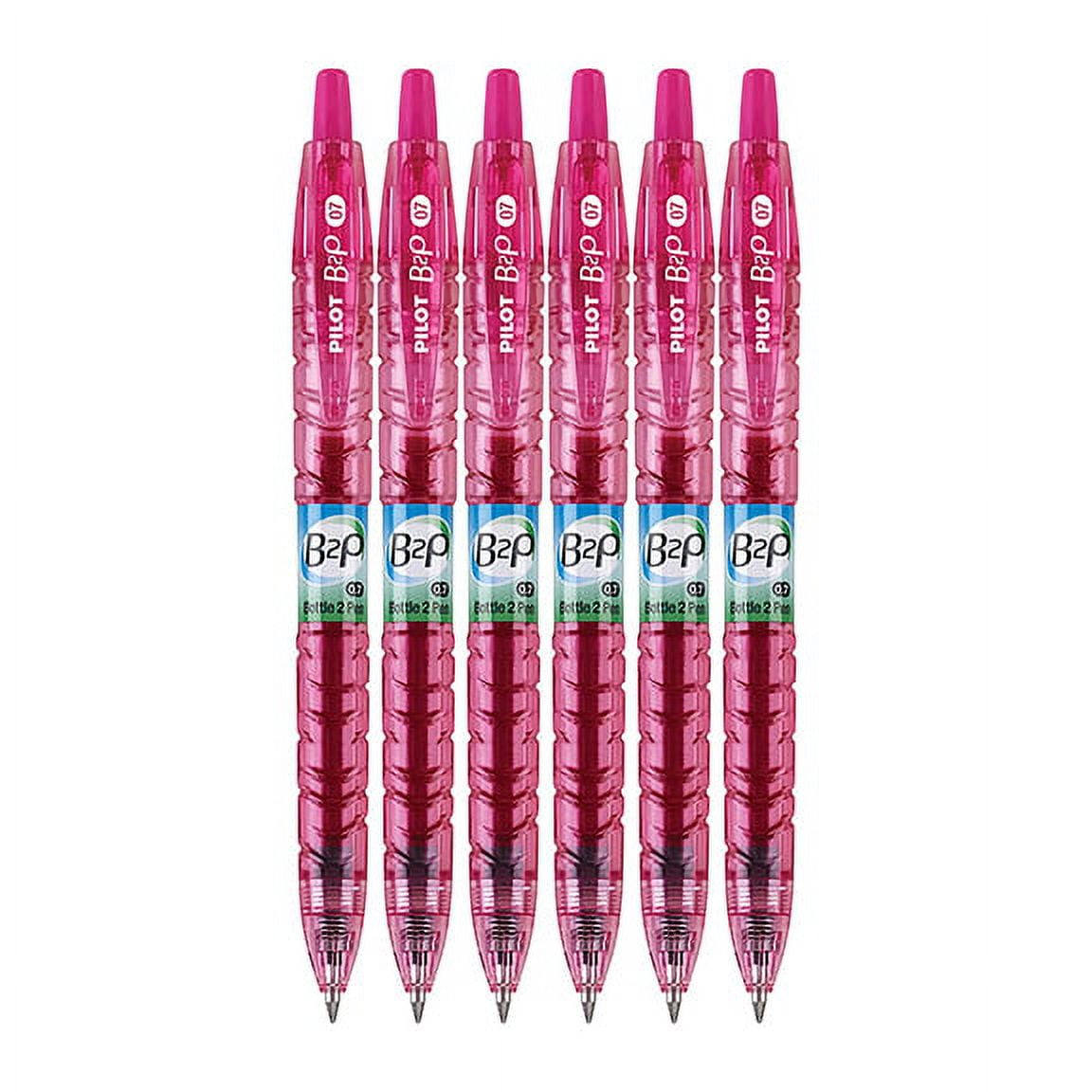 Pilot B2P Colors, Recycled Bottle 2 Pen, Retractable Gel Ink Rolling ...