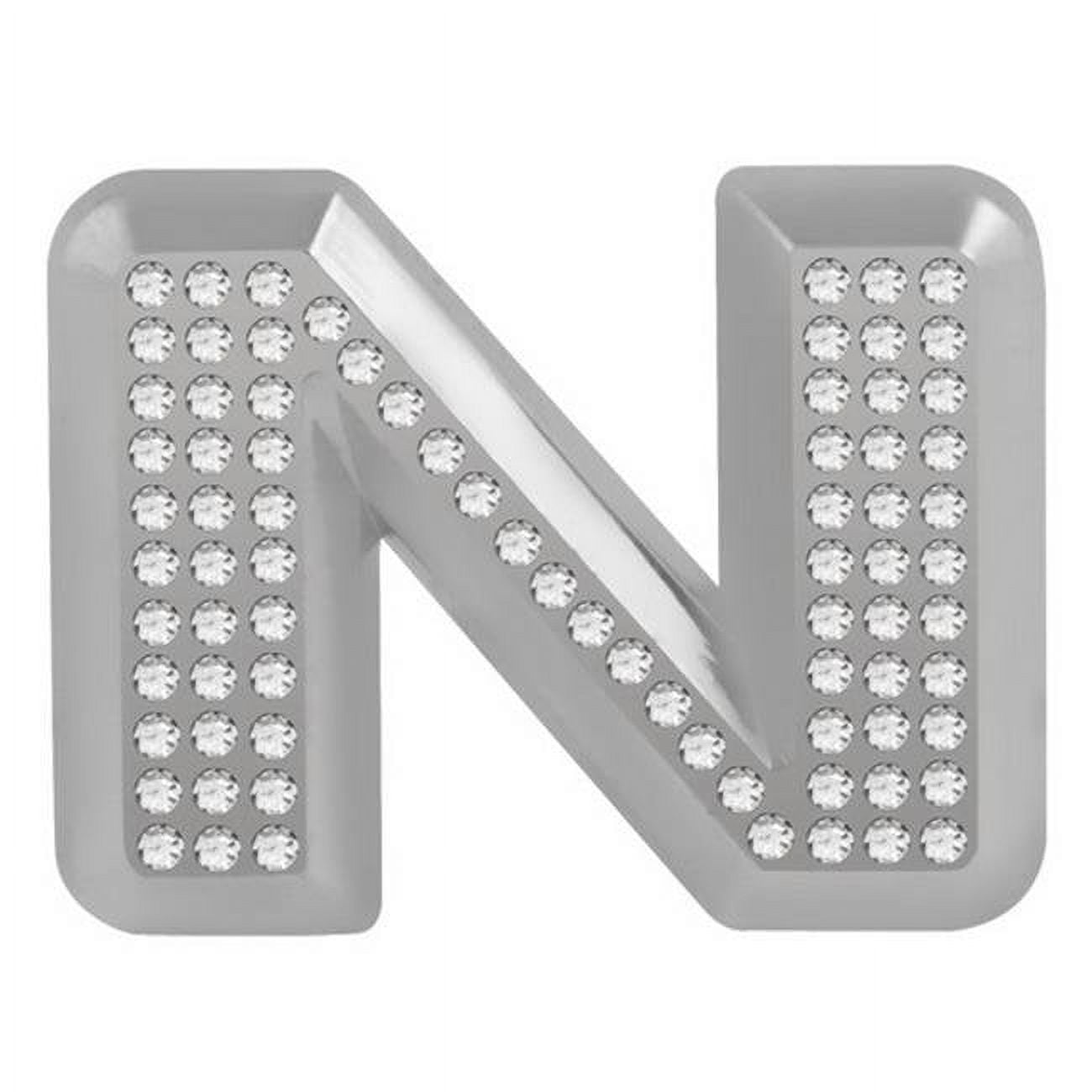 Pilot BL-555NZ Emblem Bling Chrome Letter N - Walmart.com