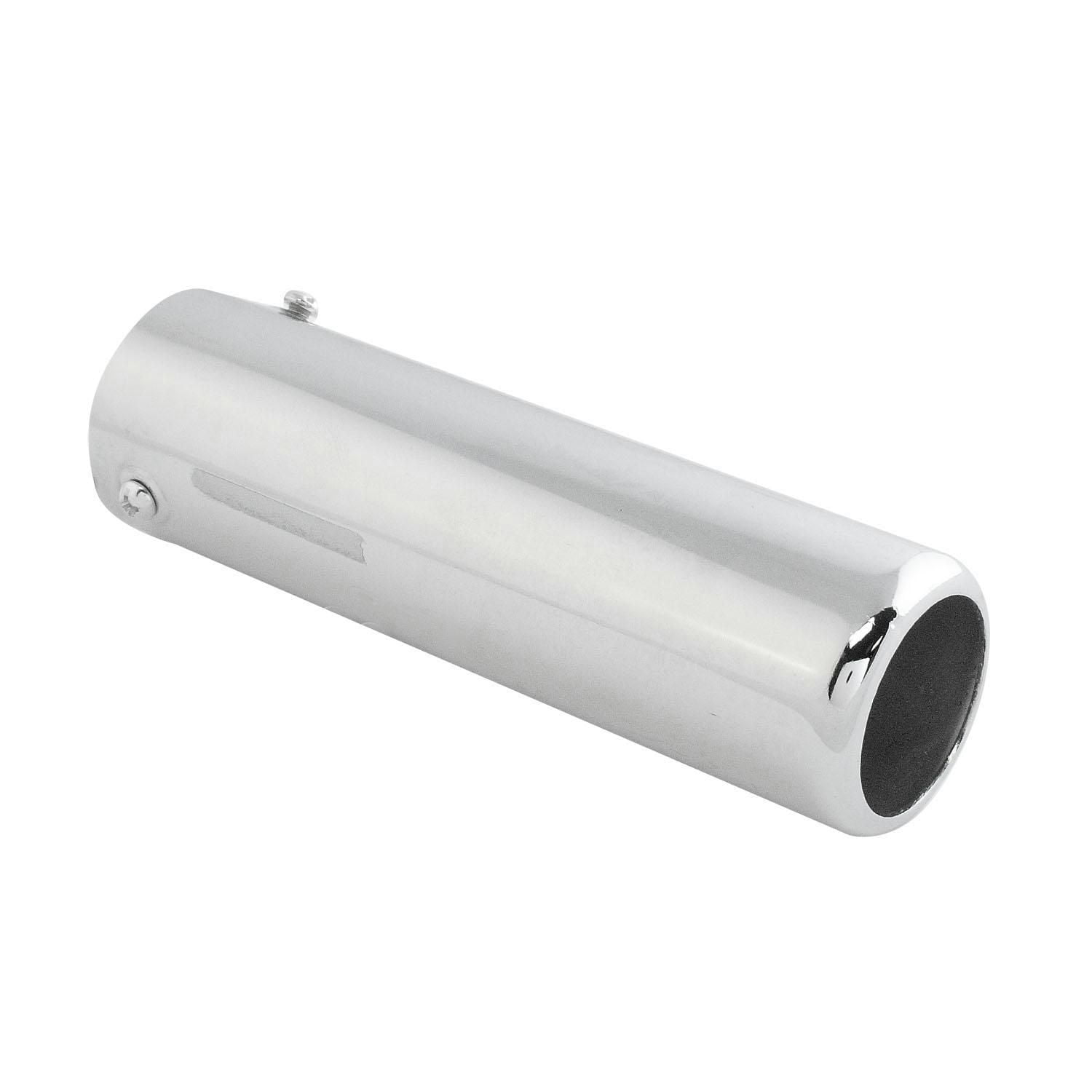 Pilot Chrome Exhaust Tip - 7"x2" - Rolled Edge, 1 each, sold by each ...