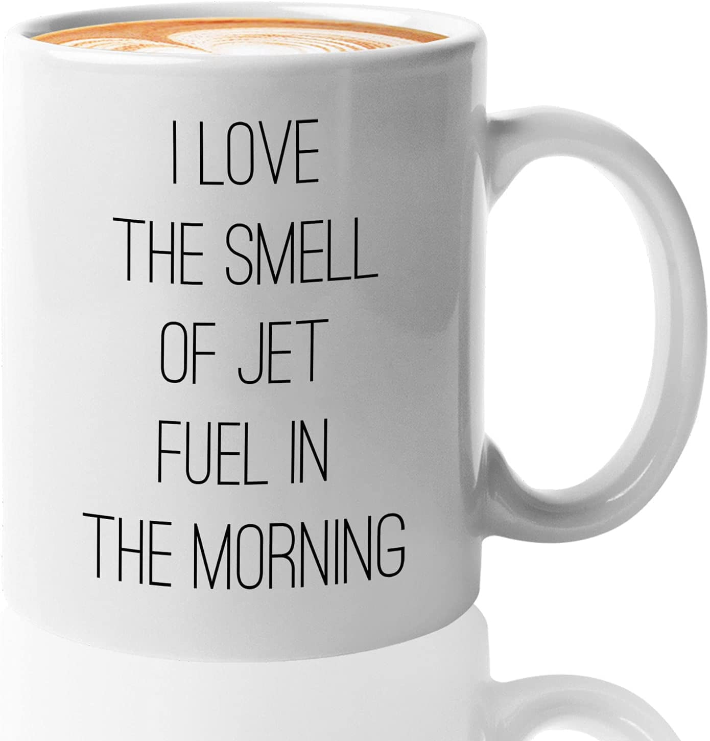 Pilot Coffee Mug 11 oz, I Love The Smell Of Jet Fuel In The Morning ...
